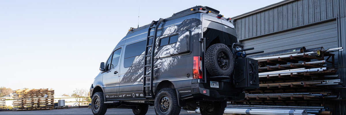 ROAMBUILT | Sprinter Van Accessories – Roof Racks, Bumpers, Ladders